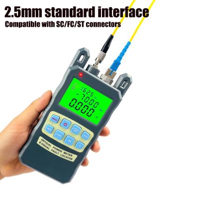 China FONGKO 70+10dBm 10mw Fiber Optical Power Meter 10km Cable Tester Tool Visual Fault Locator All-in-One Optical Fiber Cable Tester for sale