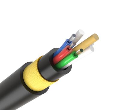 China OEM AT Indoor Fiber Optic Cable All Dielectric Self Supporting Aerial Cable ADSS for sale