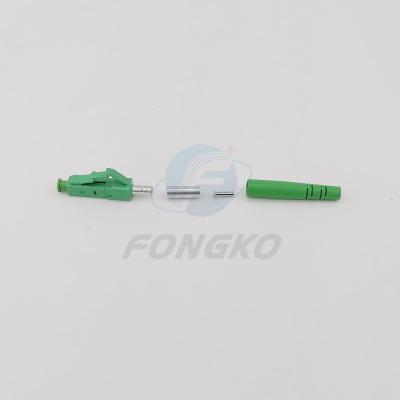 China Custom LC APC SM 3.0mm Fiber Optic Connector for LANs WANs for sale