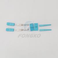 中国 青いSC OM3 LAN繊維光学のコネクターはローカルエリア・ネットワークFKCON-041のために終わる 販売のため