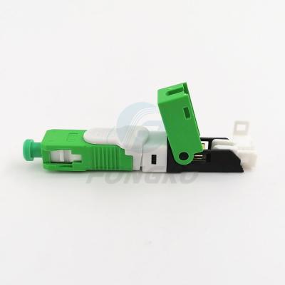 중국 0.3dB 녹색 광섬유는 시험 장비를 위해 연결기 종결 Sc / Apc를 금식시킵니다 판매용