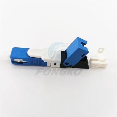 China Conector rápido de campo de la fibra óptica con varios modos de funcionamiento de la asamblea para SC UPC en venta