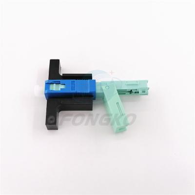 China UPC Fast Connect Single Mode Fiber Sc Connector 50mm For FTTH for sale