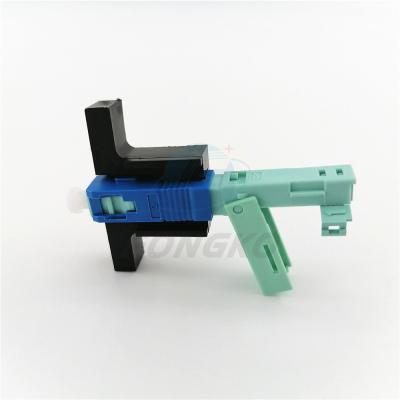 China UPC Fast Connect Single Mode Fiber Sc Connector 50mm For FTTH for sale