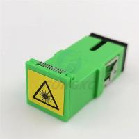 China Adaptadores autos de la fibra óptica del SC de Shell Simplex Adapter SM del verde del obturador SC/APC en venta