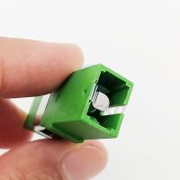 China Apc van de Adapter Singlemode Sc van de douane Groene Simplexvezel Optische aan Sc-Apc Te koop