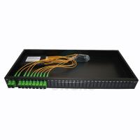 China SC multimodo do porto do divisor 2x8 da fibra da maneira da montagem em rack 2 ao APC à venda