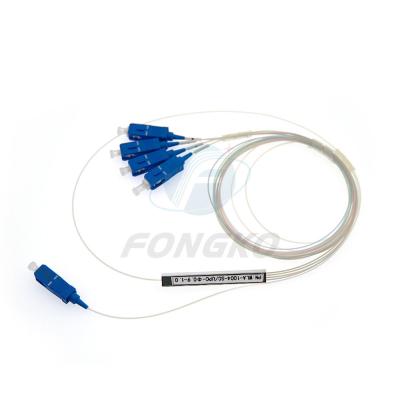 China Sc To Apc Ftth Mini Fiber Cable Splitter 1x4 Optical Plc Splitter for sale