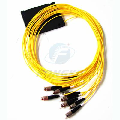 Cina ABS a fibra ottica monomodale del separatore di Internet del Plc di Fc Upc 1x8 tipo a cassetta in vendita