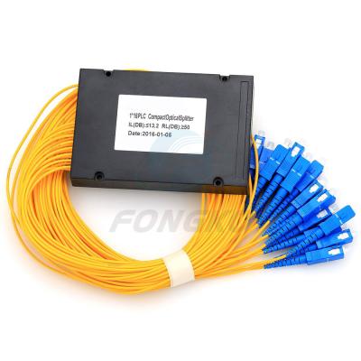 중국 Sc Upc 1x16 카세트 광섬유 분배기 16 방식 Plc 분배기 모듈 판매용