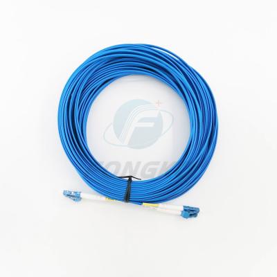 China Singlemode Fiber Optic Armoured Pigtail Patch Cord LC/UPC-LC/UPC Connector for sale
