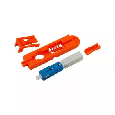 중국 필드 어셈블리 섬유 퀵 커넥터 단일모드 광학 SC UPC 판매용