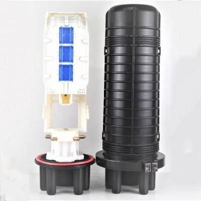 China Large Capacity 144 Core 4 Trays Fiber Optic Splice Closure Dome Type Ip68 Outdoor for sale