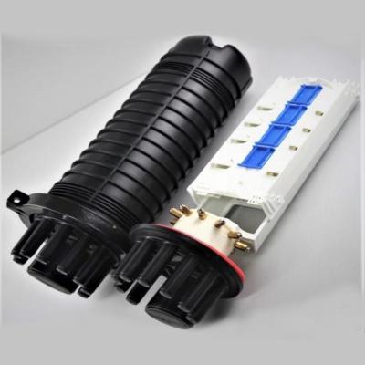 China FTTH Outdoor 4 Trays Fiber Optic Splice Enclosure Dome Type Joint 144 Core for sale