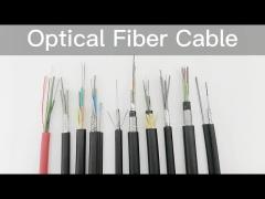 Cable óptico para exteriores ADSS MDPE Cable óptico de modo único 24 núcleos Cable óptico de fibra óptica Cable óptico