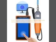 5-inch HD touch screen monitor inspection fiber optic probe optical cleaning tool fiber end face detector