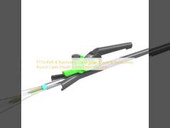 Accesorios para máquina cortadora de cable de trinquete FTTH KMS-K, máquina cortadora de cable de cubierta redonda