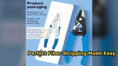 Precision Fiber Optic Cable Stripper Tool