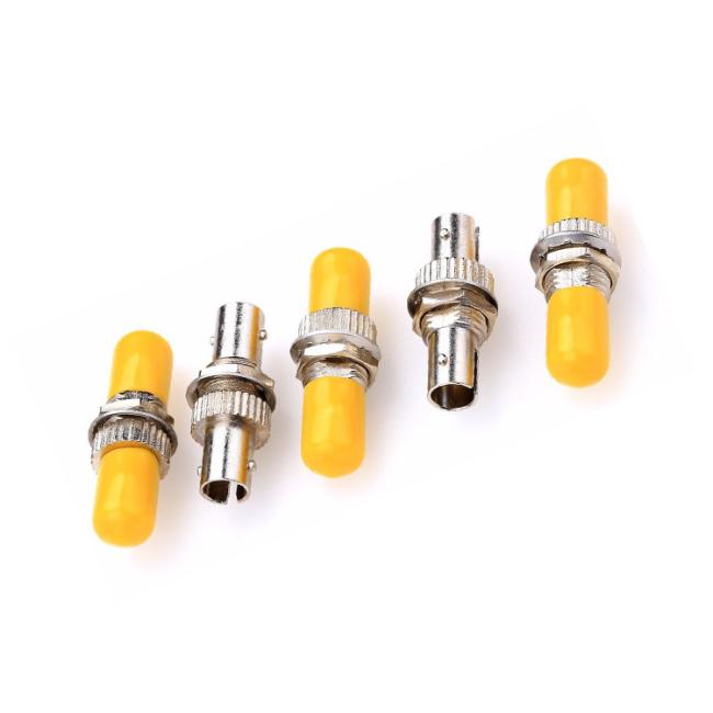 Good Quality St Upc to St Upc Simplex Multimode Metal Fiber Optic Adapter Coupler Without Flange