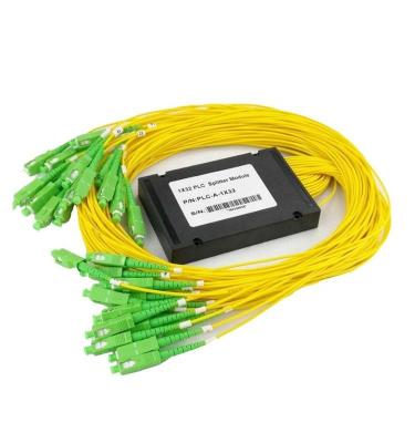 China Splice Pigtailed 1X2 Fiber Optic Splitter ABS Module PLC Fiber Splitter 2.0mm Sc APC Singlemode for sale