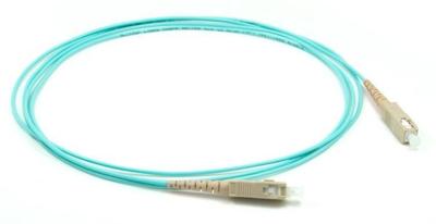 Cina Multimodo Om3 Om4 Cable in fibra ottica per esterni Simplex Fiber Jumper Sc LC FC St Connector in vendita
