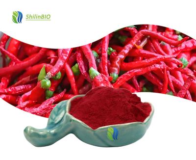 China Raw Material Capsicum Extract Paprika Oleoresin Red Chili Pepper Extract Powder Capsanthin for sale