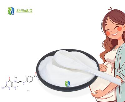 China Pure 95% Food Grade Supplement CAS 151533-22-1 Levomefolate Calcium Calcium L-5-methyltetrahydrofolate Powder for sale