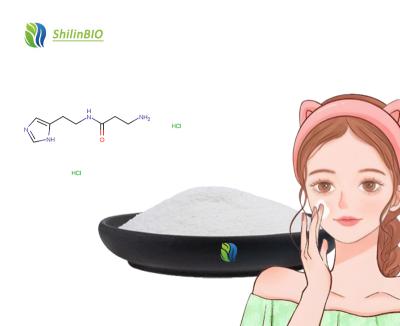 China Factory Supply Raw Material Cosmetic Grade Carcinine Dihydrochloride CAS 57022-38-5 Decarboxy Carnosine HCL Powder for sale