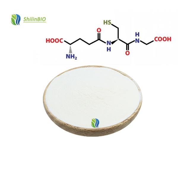 Quality SLBIO Supply Cosmetic Grade 98% 99% Glutathione Powder GSH CAS 70-18-8 for sale