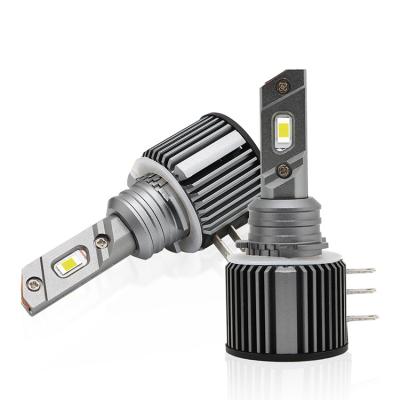 China Faróis automotivos do farol 80W 8000Lm H15 do diodo emissor de luz do ODM Focos à venda