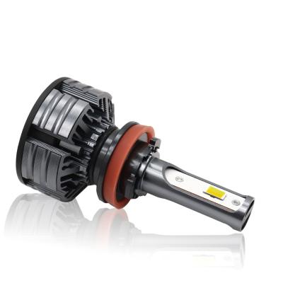 China Universal 3 Color Brightest Led Headlight Bulbs H1 H3 H4 H7 H11 9005  9006 for sale