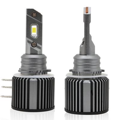 China IP 68 Mini H15 Led Headlight Bulb 360 Auto Lighting System Xenon Light 8000lm 6000K for sale