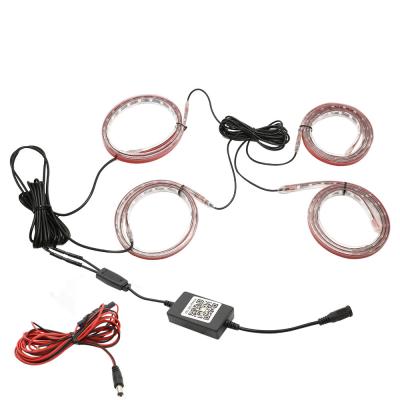 China Flexible APP Control Rgb Car Led Strip Light Underglow Tailgate Light Strip DRL for sale