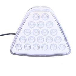 China Red Color Pilot Automotive Led Lights Triangle Car Modified Lights  1000lm for sale