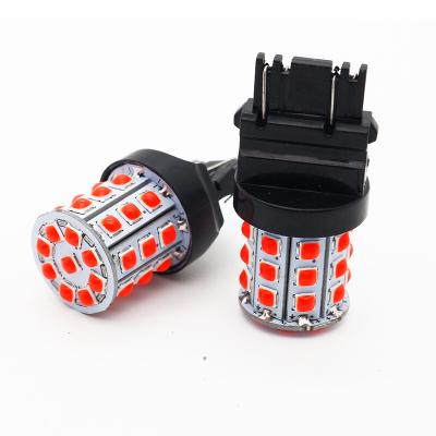 Cina Segnali di svolta LED bianchi di lunga durata per auto 12V Corpo in lega di alluminio Bianco Giallo Rosso 3030 33SMD in vendita