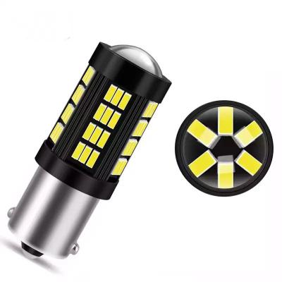Cina 1157 1156 4014 66 SMD LED Brake Light Auto Invertire lampadine LED interni Auto Canbus in vendita