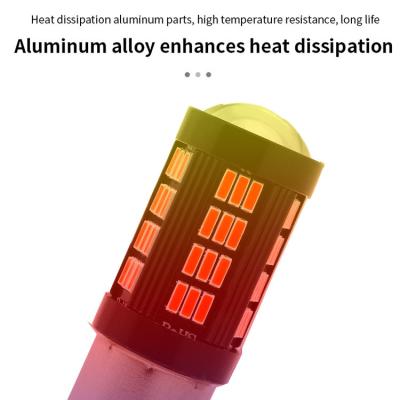 Cina 1157 1156 4014 66 SMD LED Brake Light Auto Invertire lampadine LED interni Auto Canbus in vendita