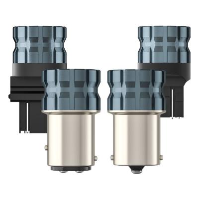 Cina 100% Canbus Bau15S Ba15S T25 1156 lampadina a LED 900Lm 3030 chip 6LED 12V luci di segnale di frenata 6W in vendita