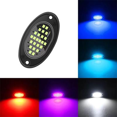 Cina 12V Chassis Light impermeabile 2835 LED Single Color Pure White 24 LED Rock Light per camion Jeep ATV UTV Offroad Underglow in vendita