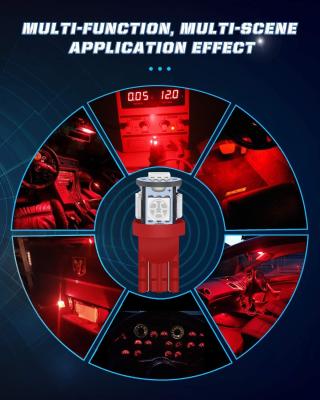 China 194 ampolas automotivos 6500K do diodo emissor de luz firmam T10 SMD 5050 lascam-se à venda