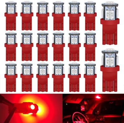 China 194 ampolas automotivos 6500K do diodo emissor de luz firmam T10 SMD 5050 lascam-se à venda