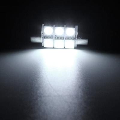 China Da abóbada interior do bulbo de lâmpada das luzes do carro do diodo emissor de luz 6SMD do festão C5W 5050 C.C. branca azul 12V 31mm 36mm 39mm 41mm à venda