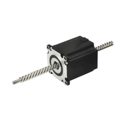 China 57LHS3004N Vier Drähte 100N Kraft 2 Phase Nema23 Keine Kaptive Hybrid lineare Schrittmotoren Lineare Akuatoren zu verkaufen