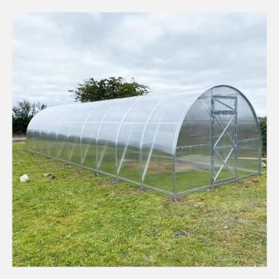 China Powerful Auto Controlled Commercial Backyard Greenhouse Sheeting Polycarbonate for sale