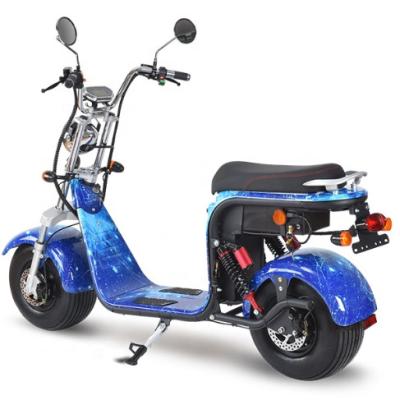 Cina motorino elettrico veloce 0-60 grasso del motociclo 1500w 60 65 ruota Citycoco di 70 miglia orarie 2 in vendita