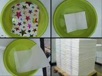 China Waterproof Dye Based Stone Paper Sheets Recyclable For Packaging / Printing Books for sale