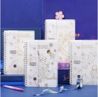 Cina Eco-Friendly Offset Printing Stone Paper Custom Design Wire-O PVC Softcover Notebook Per scuola e promozione in vendita