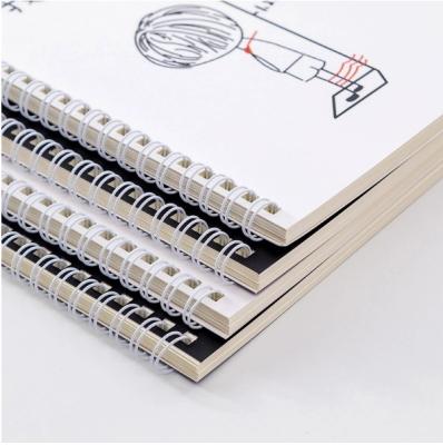 Cina Risoluzione carta di pietra impermeabile taglia personalizzata Softcover Wire-O Notebook Notepad per la promozione aziendale e scolastica in vendita