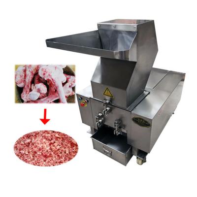 China SUS304 Bone Crusher Machine 20-60kg/H 1000-4000kg/H Meat Grinder Bone Crusher for sale