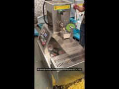 model 50 new hot-selling stainless steel puffed food production machine